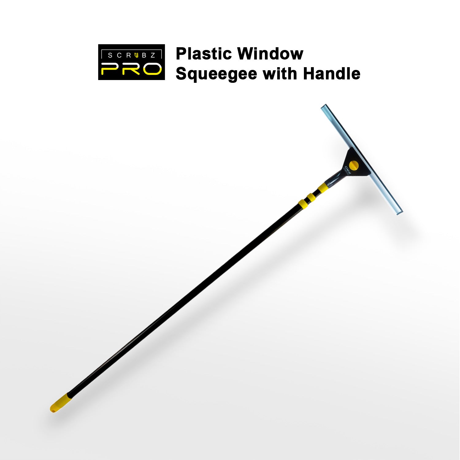 SCRUBZ Pro Plastic Window Squeegee 14 inches with Handle – Sunbeams ...